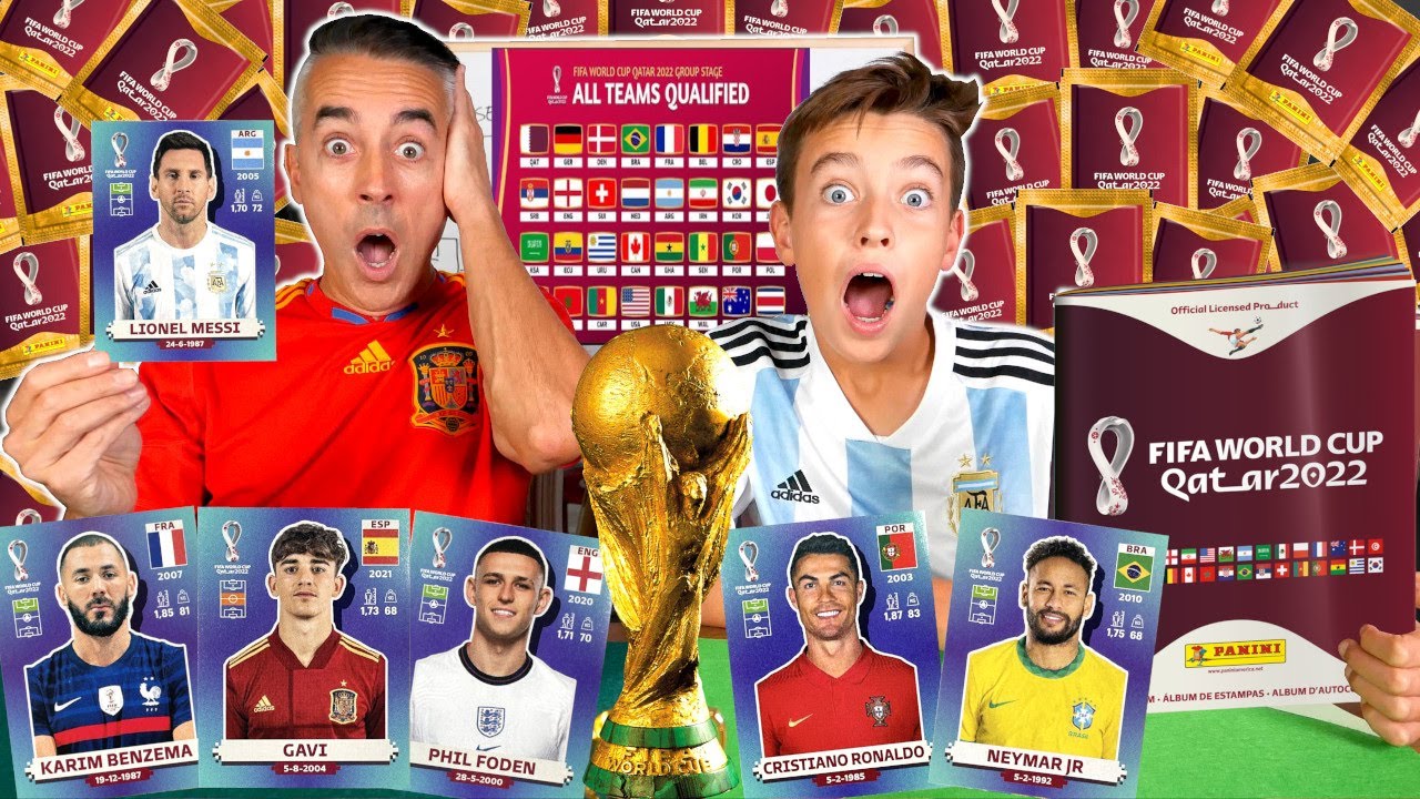 PREDICCION GANADOR MUNDIAL 2022 QATAR - COLECCION ALBUM CROMOS PANINI ...